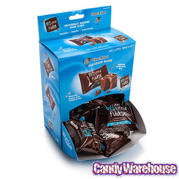 Fudge Bites - Chocolate: 12-Piece Display | Candy Warehouse