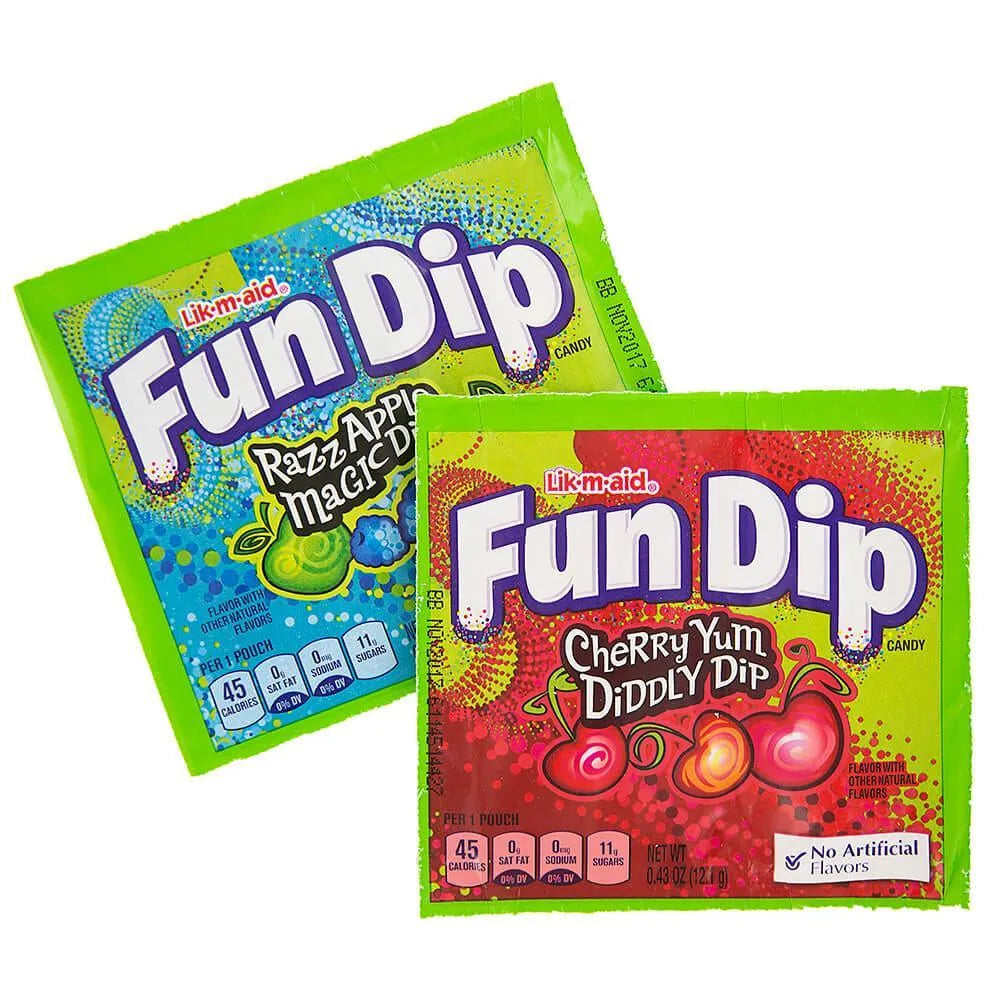 Fun Dip Candy Packs: 48-Piece Box – Candy Warehouse