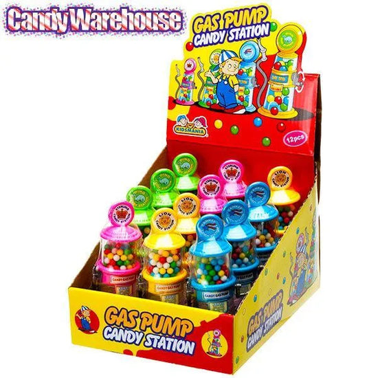 Gas Pump Candy Stations: 12-Piece Box | Candy Warehouse