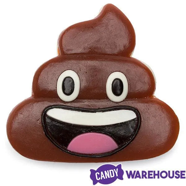 Giant Gummy Poop Emoji Candy: 14.1-Ounce Gift Box | Candy Warehouse