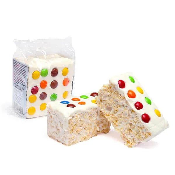 Giant Rice Crispy Treats - Chocolate Candy Buttons: 6-Piece Box – Candy ...