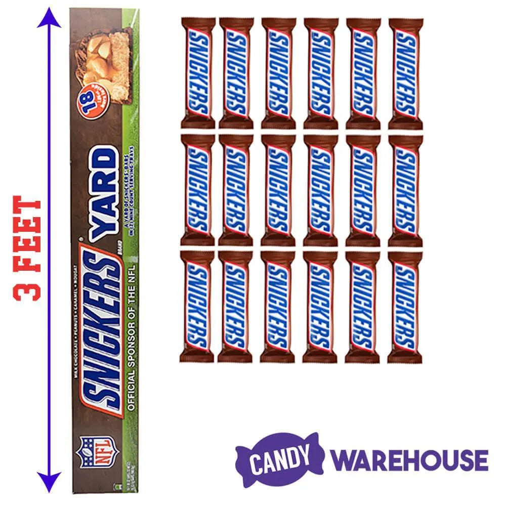 Giant Snickers Candy Bars 18-Piece Gift Box – Candy Warehouse