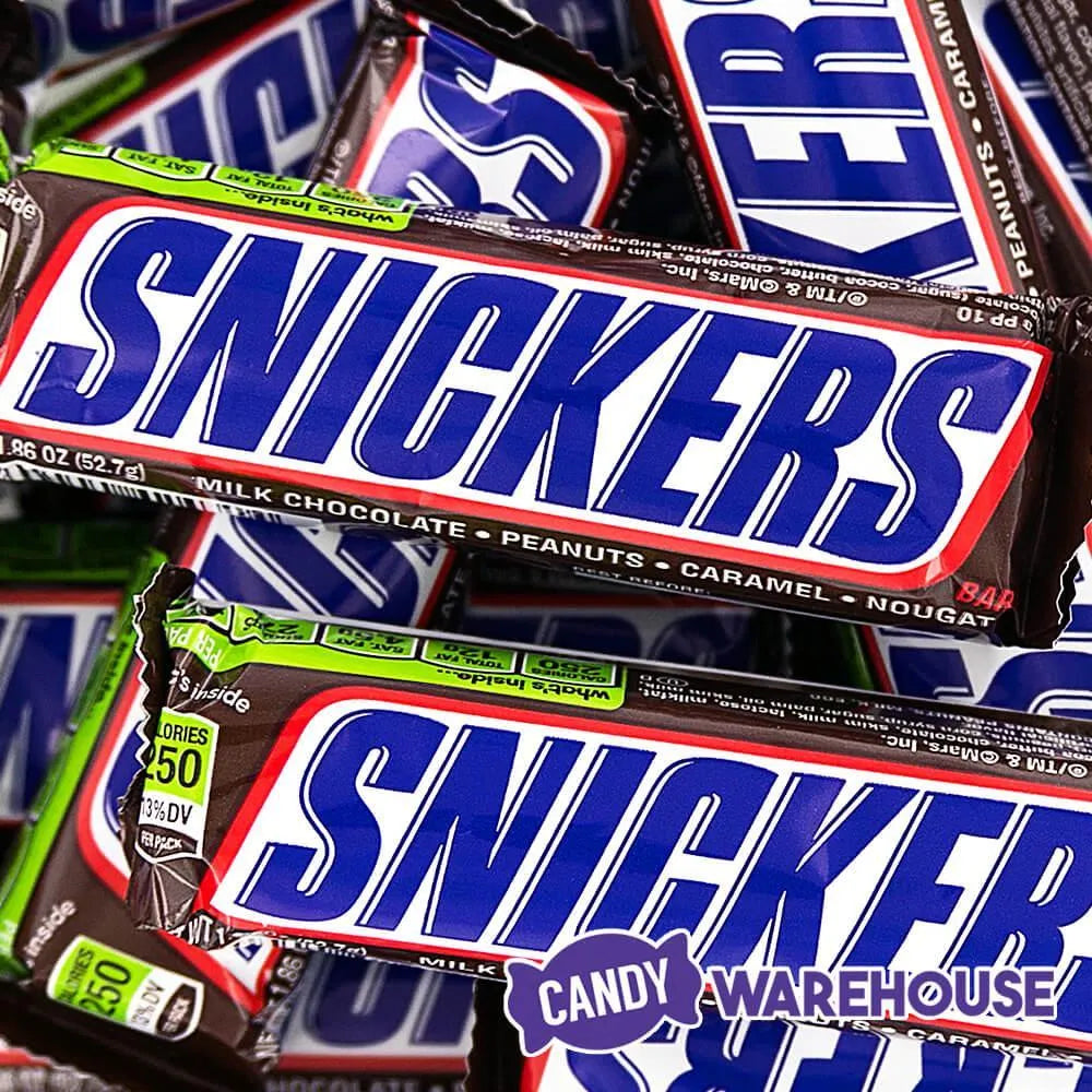 Giant Snickers Candy Bars 18-Piece Gift Box | Candy Warehouse