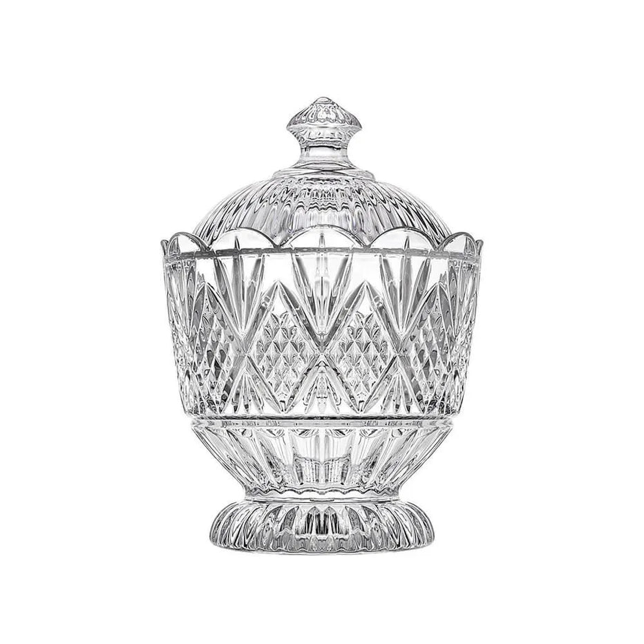 Godinger Dublin Covered Crystal Jar – Candy Warehouse