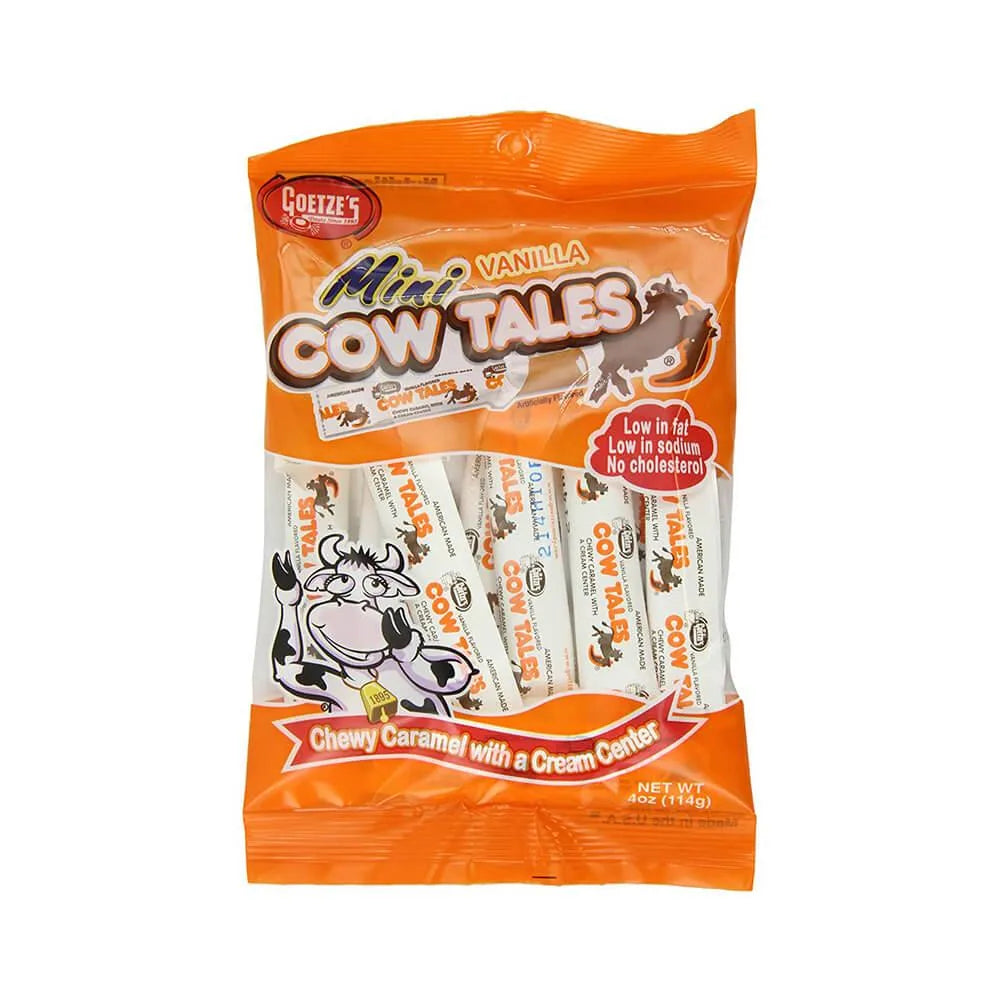 Goetze's Mini Cow Tales Caramel Cream Candy: 3LB Box – Candy Warehouse