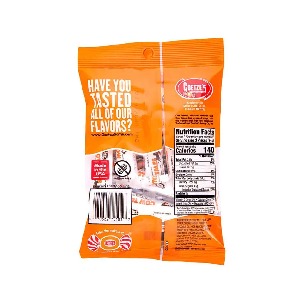 Goetze's Mini Cow Tales Caramel Cream Candy: 3LB Box – Candy Warehouse