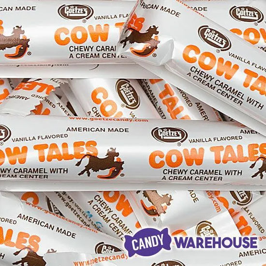 Goetze's Mini Cow Tales Caramel Cream Candy: 3LB Box | Candy Warehouse