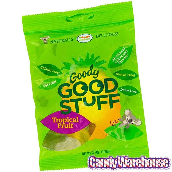Goody Good Stuff Tropical Fruit Gummy Candy: 2.65LB Box | Candy Warehouse