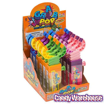 Grab Pop Robot Arm Lollipops: 12-Piece Box – Candy Warehouse