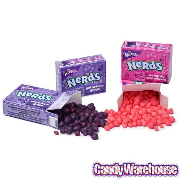 Grape and Strawberry Nerds Candy: 12-Ounce Giant Box | Candy Warehouse