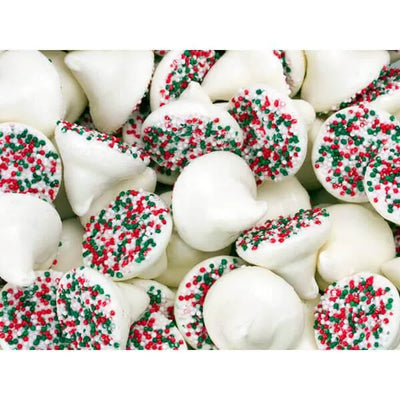 Guittard White Mint Chocolate Christmas Nonpareils Candy Drops: 5LB Ba ...