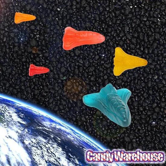 Gummi Space Shuttles Candy: 5LB Bag | Candy Warehouse