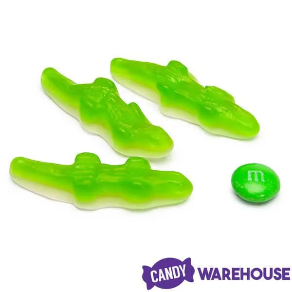 Gummy Alligators Candy: 125-Piece Jar – Candy Warehouse