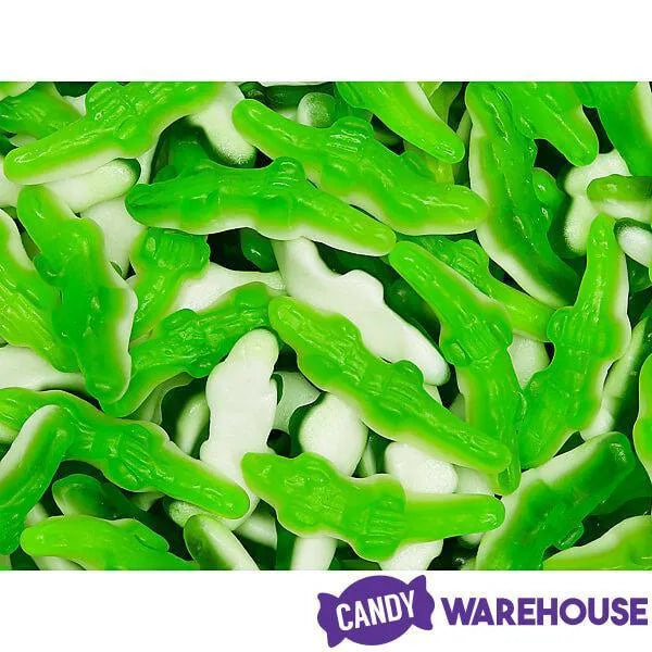 Gummy Alligators Candy: 125-Piece Jar – Candy Warehouse