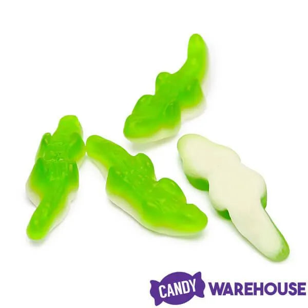 Gummy Alligators Candy: 125-Piece Jar | Candy Warehouse