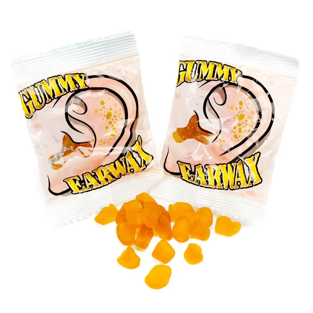 Gummy Ear Wax Candy Packs: 25-Piece Bag – Candy Warehouse