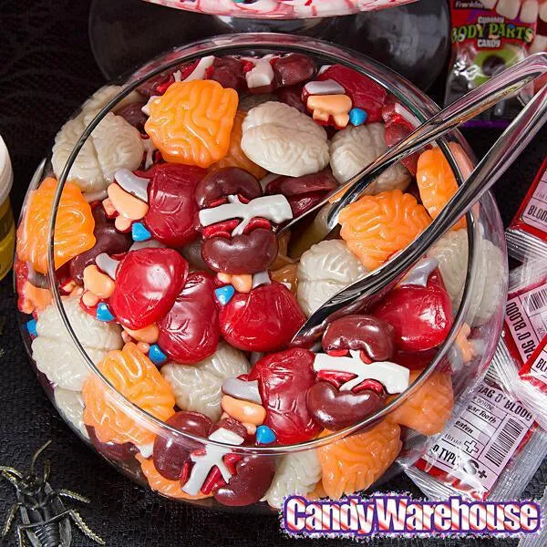 Gummy Internal Organs Candy: 38-Piece Bag – Candy Warehouse