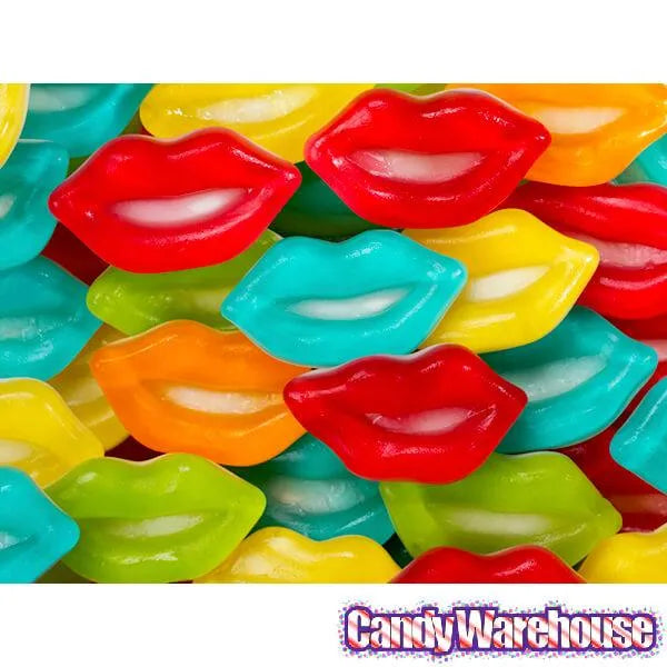 Gummy Lips in Assorted Colors: 5LB Bag – Candy Warehouse