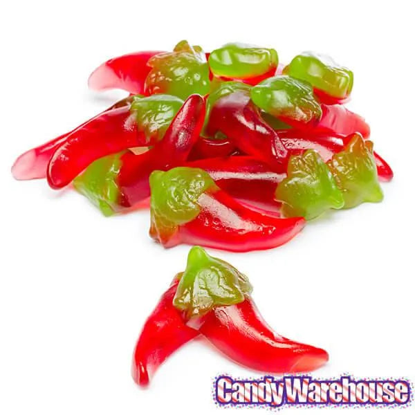 Gummy Mini Red Hot Chilli Peppers Candy: 3KG Bag – Candy Warehouse