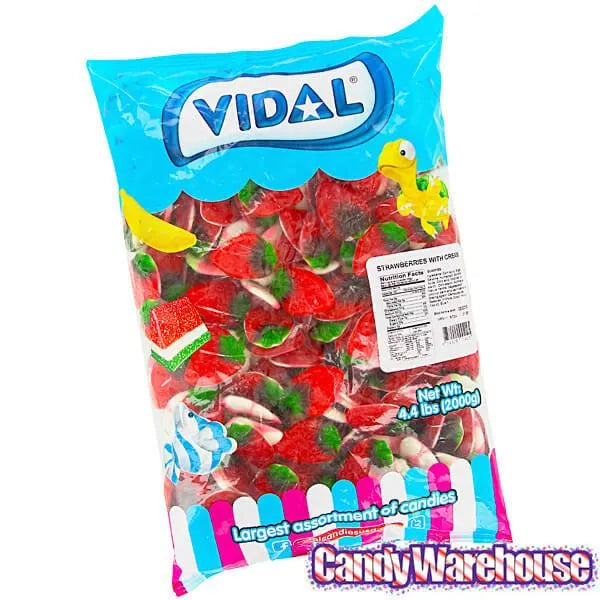Gummy Strawberry & Cream Candy: 2KG Bag – Candy Warehouse
