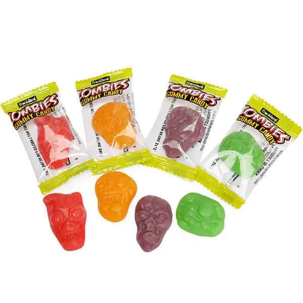 Gummy Zombies Candy Packets: 20-Piece Bag | Candy Warehouse