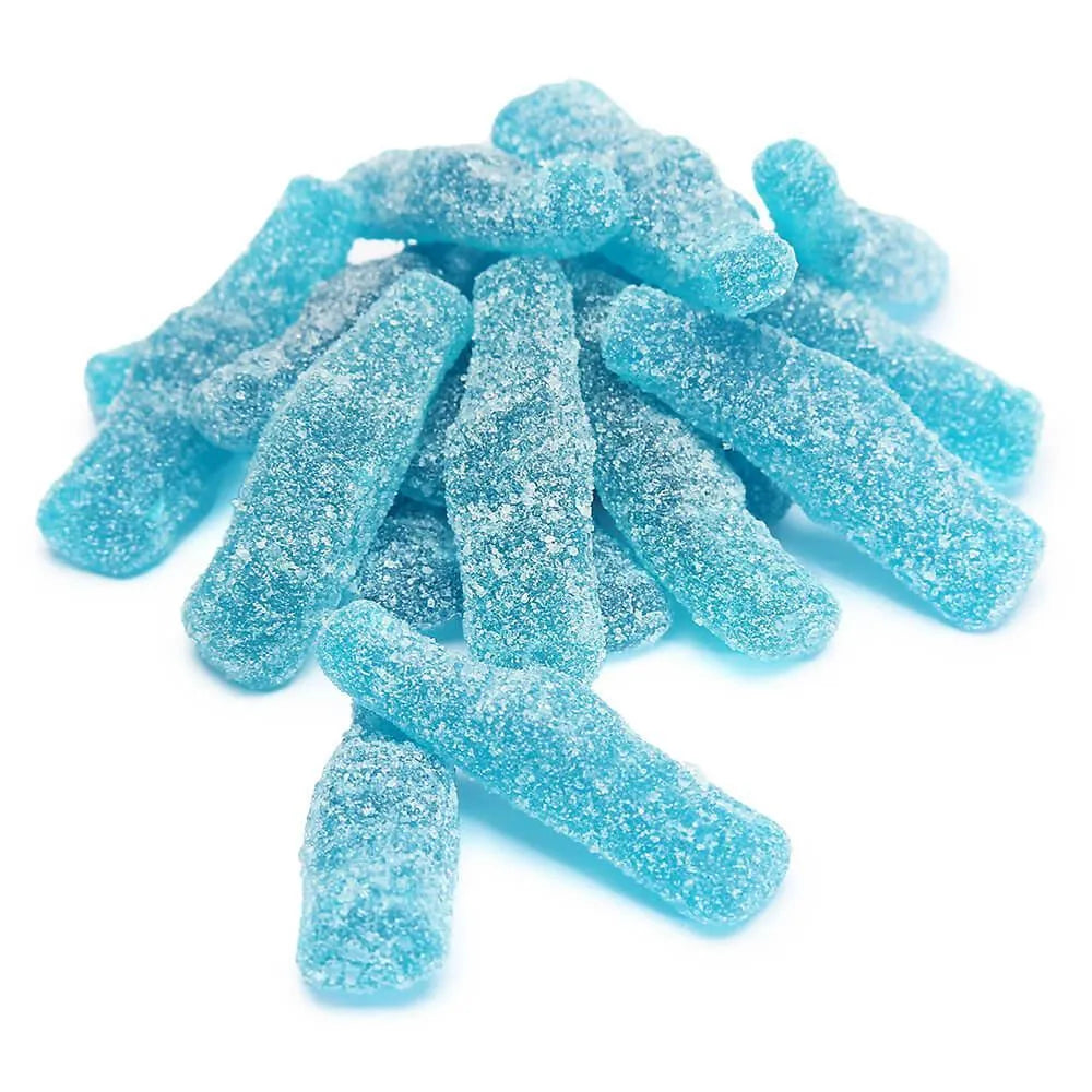 Gustaf's Blue Sour Gummy Cola Bottles: 3KG Bag – Candy Warehouse