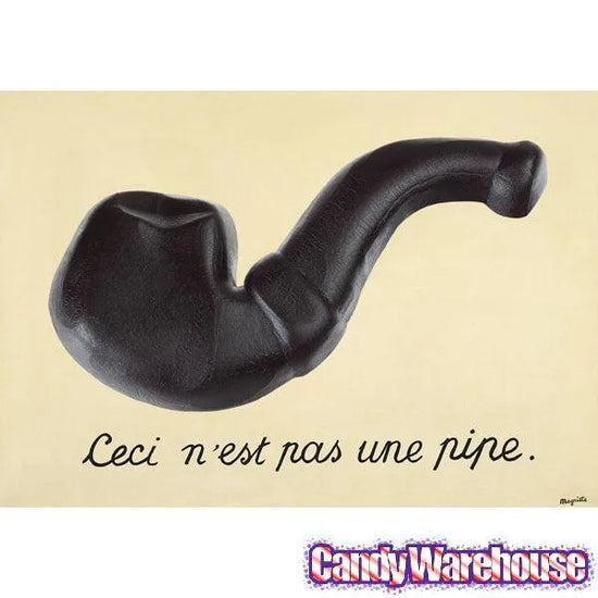 Guststaf's Black Licorice Pipes Candy: 1KG Bag | Candy Warehouse
