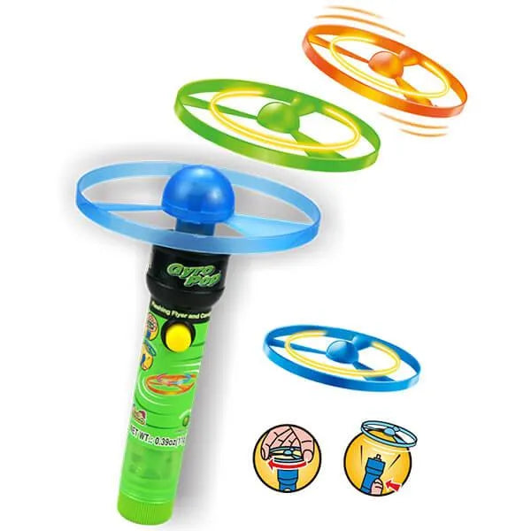 Gyro Pop Flyers with Candy: 12-Piece Display – Candy Warehouse