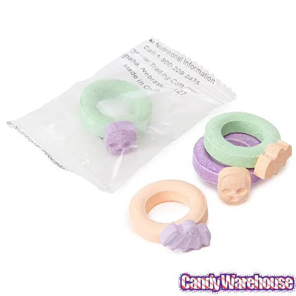 Halloween Candy Rings: 48-Piece Bag | Candy Warehouse