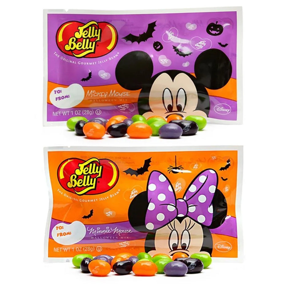 Halloween Jelly Belly Disney Mickey and Minnie Jelly Beans 1-Ounce Pac ...
