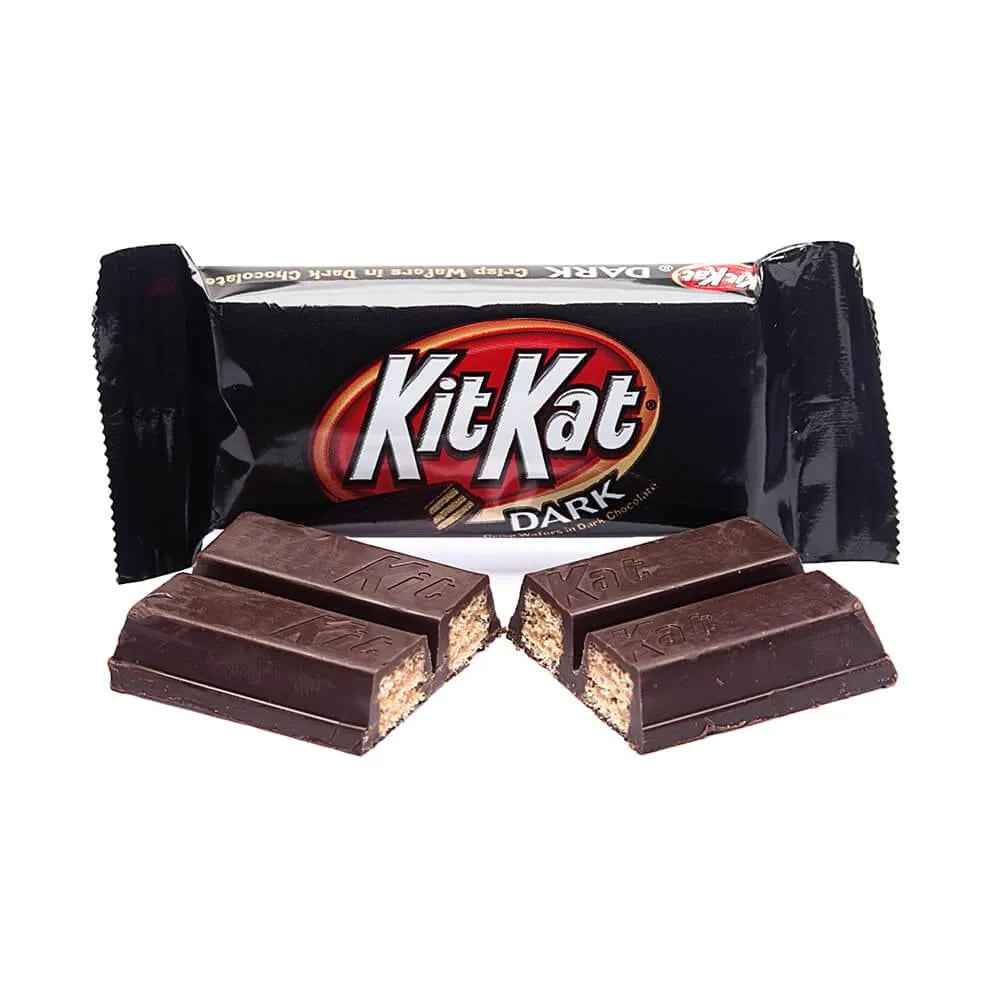 Halloween Kit Kat Dark Chocolate Snack Size Candy Bars: 9.8-Ounce Bag ...