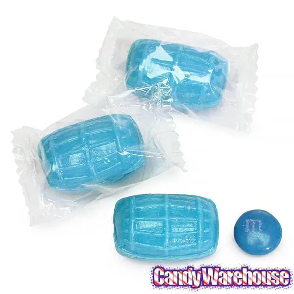 Hard Candy Barrels - Blue Raspberry: 200-Piece Barrel Jar – Candy Warehouse