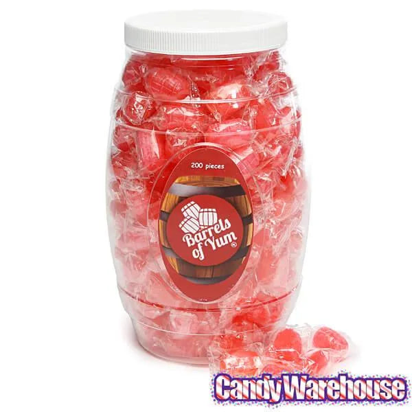 Hard Candy Barrels - Pink Watermelon: 200-Piece Barrel Jar – Candy ...