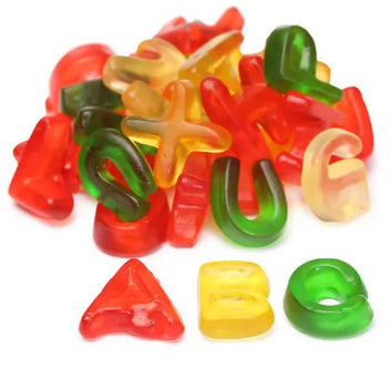 Haribo Gummy Alphabet Letters: 3.75LB Box – Candy Warehouse