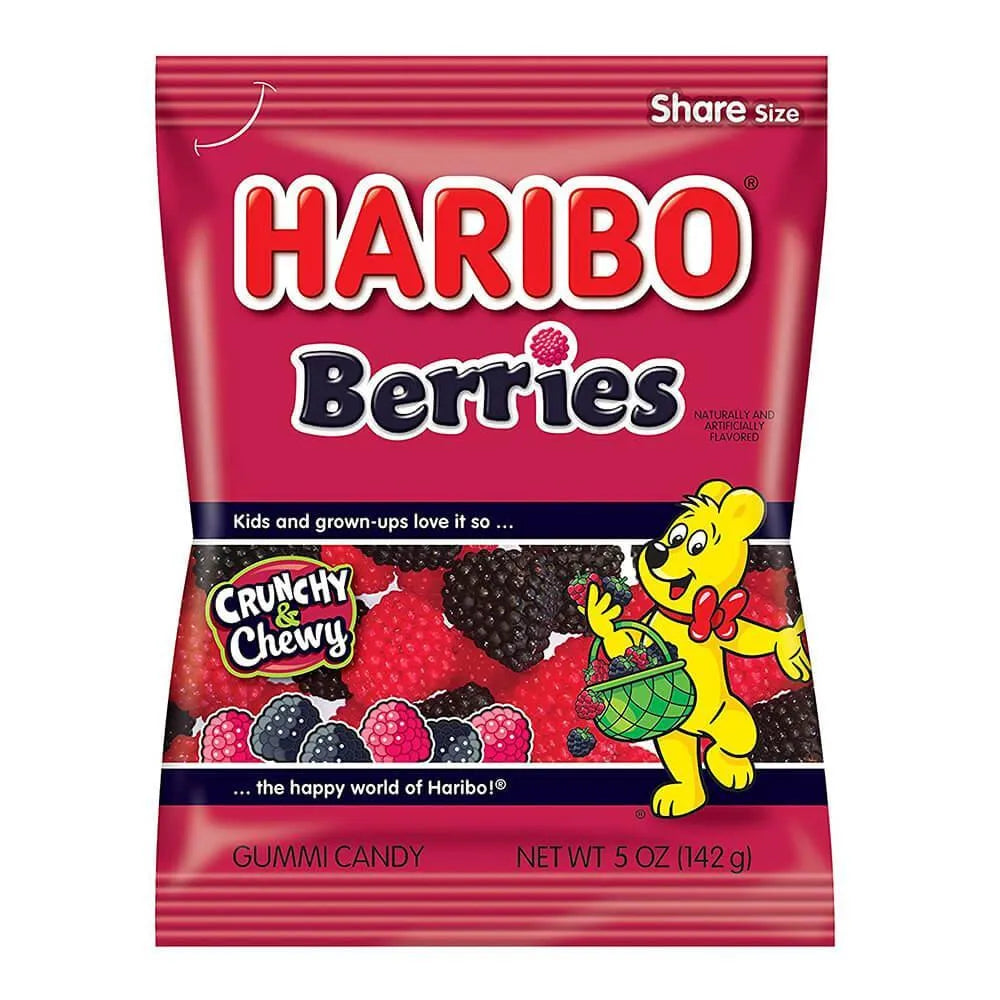 Haribo Gummy Berries: 3.75LB Box – Candy Warehouse