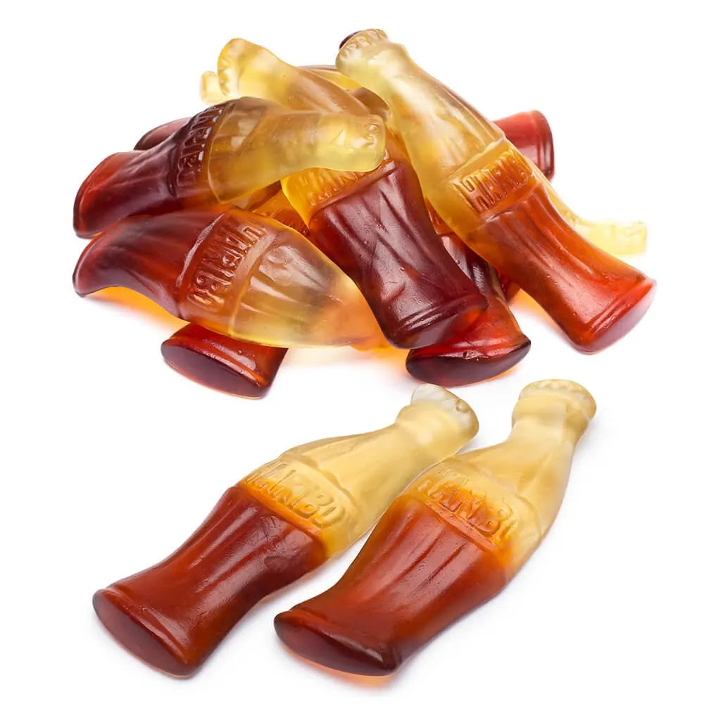 Haribo Gummy Giant Cola Bottles: 5LB Bag – Candy Warehouse