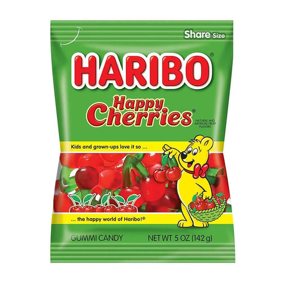 Haribo Gummy Happy Cherries: 3.75LB Box | Candy Warehouse