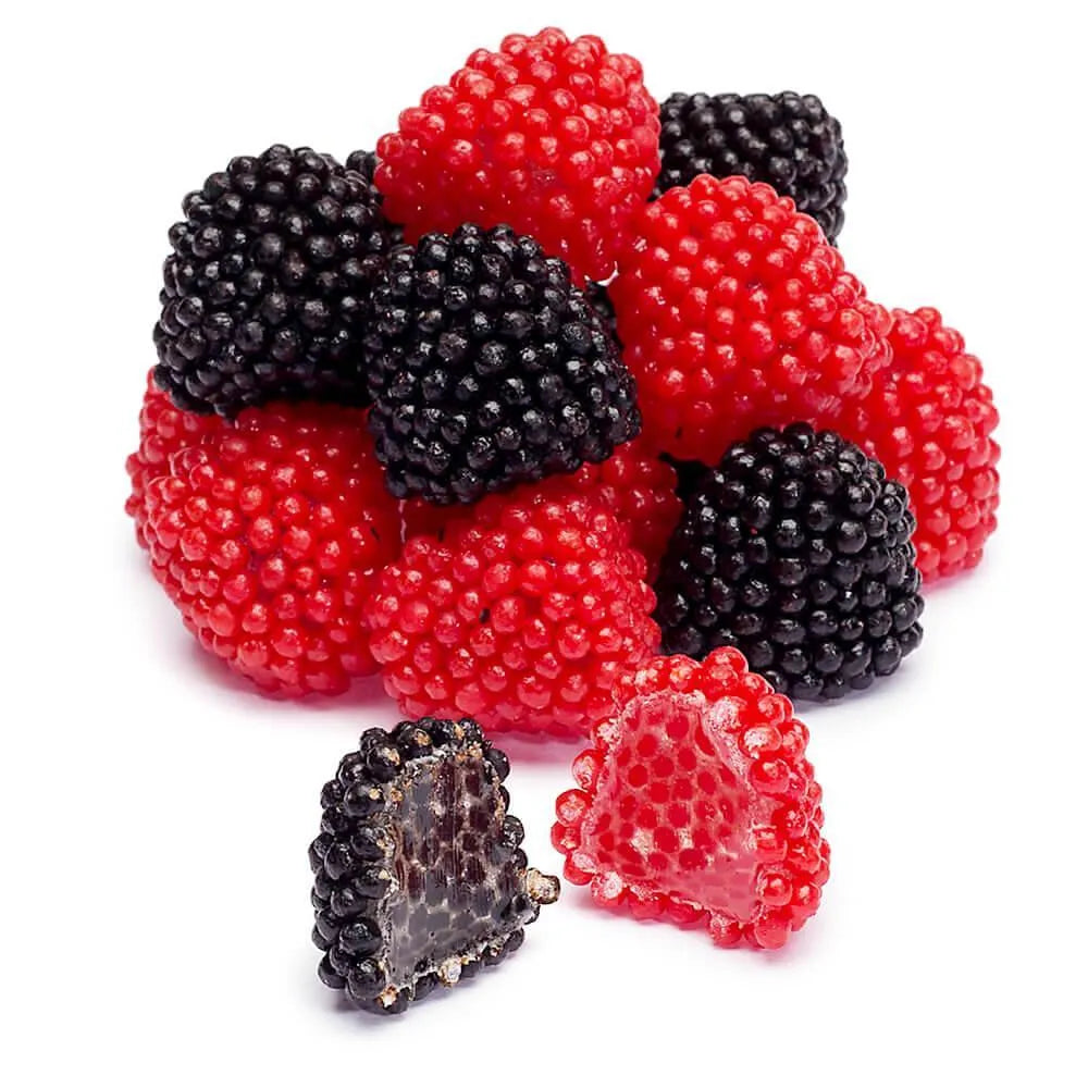 Clever Candy Gummy Raspberries – 5LB Bulk Bag | Candy Warehouse – Candy ...