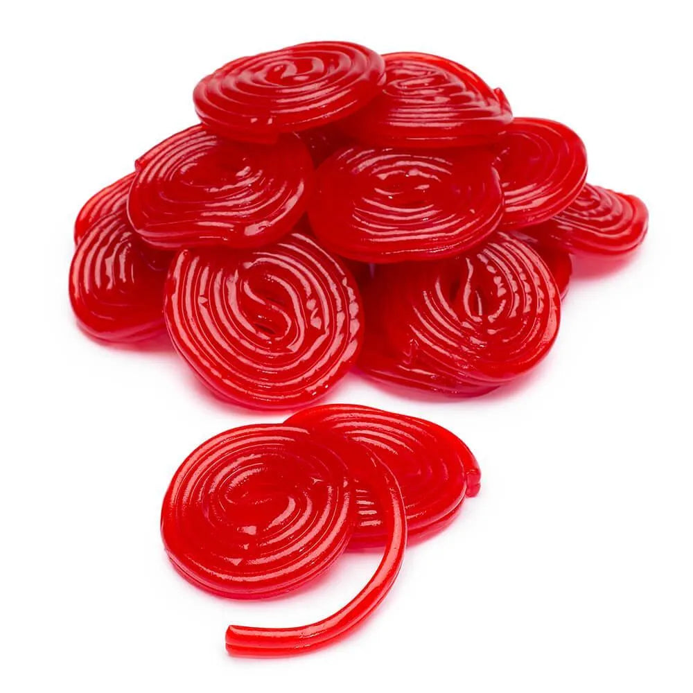 Haribo Red Licorice Wheels: 5LB Bag – Candy Warehouse