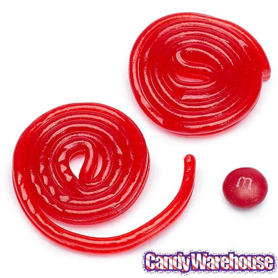 Haribo Red Licorice Wheels: 5LB Bag | Candy Warehouse