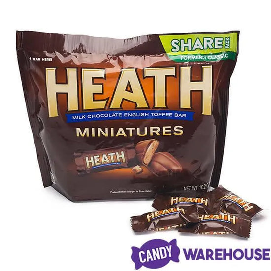 Heath Bar Minis Candy: 42-Piece Bag | Candy Warehouse