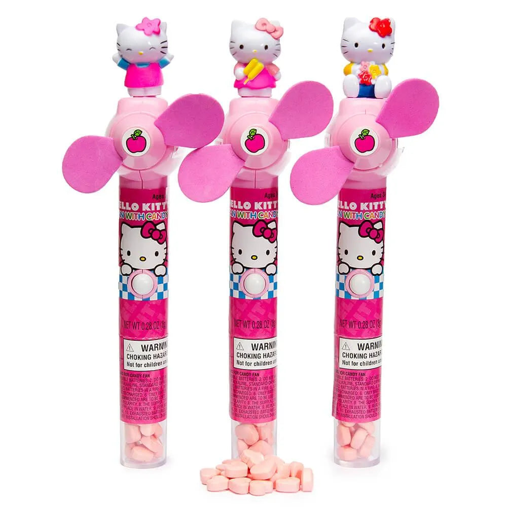 Hello Kitty Candy Fans: 3-Piece Set – Candy Warehouse