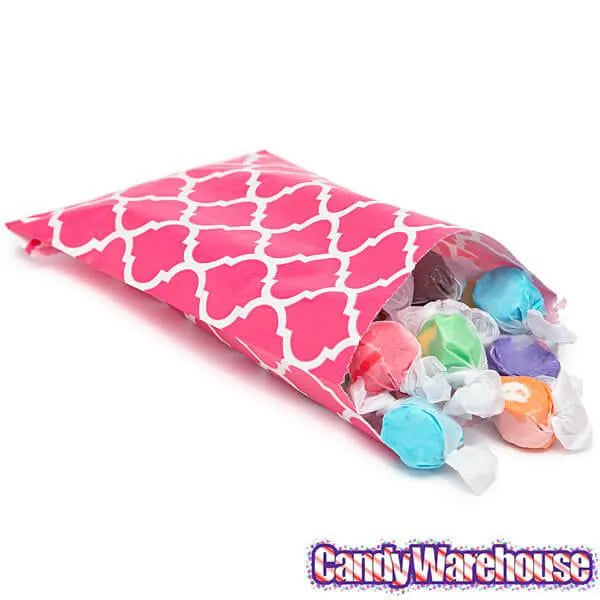 Hot Pink Casablanca Pattern Candy Bags: 25-Piece Pack – Candy Warehouse