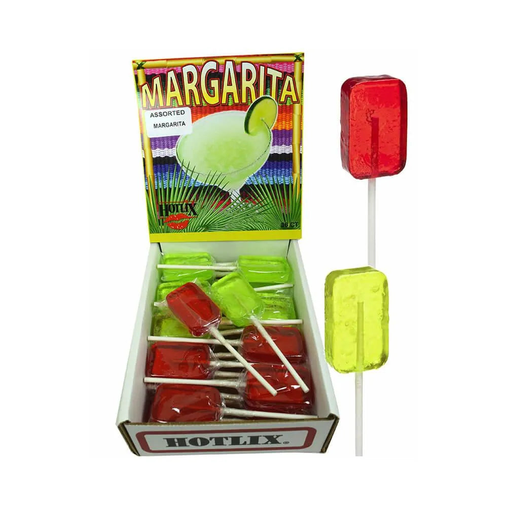 Hotlix Margarita Suckers: 36-Piece Box – Candy Warehouse