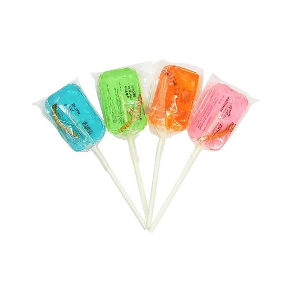 Hotlix Worm Suckers Assorted Fruit Flavors: 36-Piece Box – Candy Warehouse