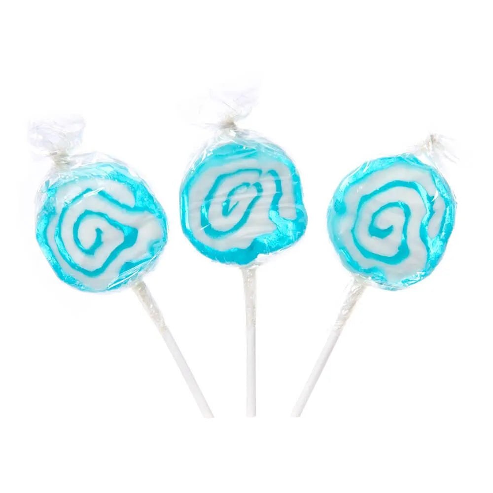 Hypno Pops Petite Swirled Lollipops - Blueberry: 100-Piece Bag – Candy ...