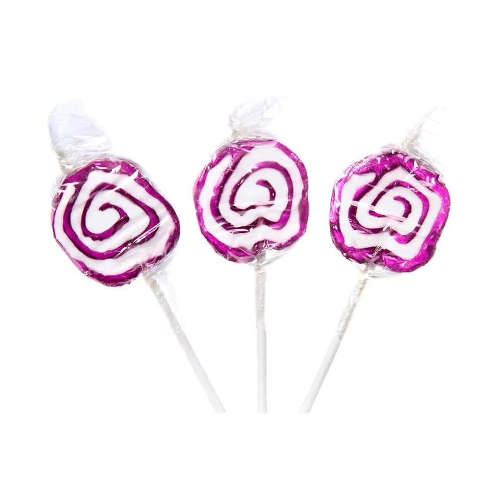 Hypno Pops Petite Swirled Lollipops - Grape: 100-Piece Bag – Candy ...