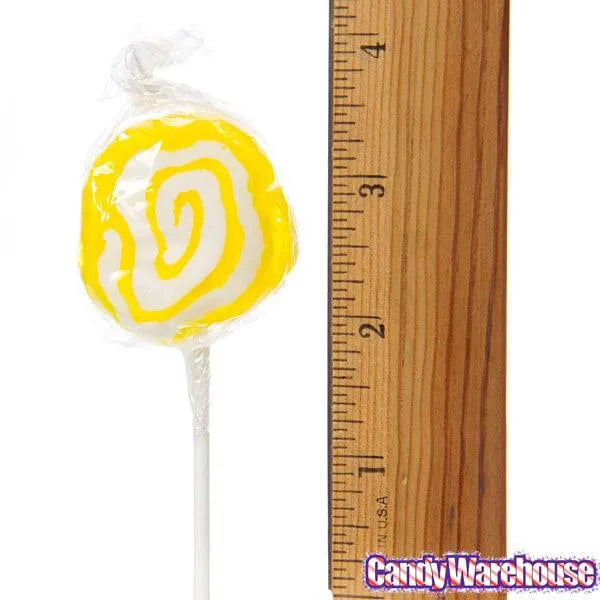Hypno Pops Petite Swirled Lollipops - Lemon: 100-Piece Bag – Candy ...