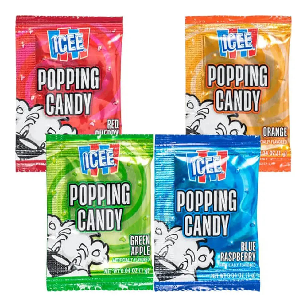ICEE Popping Candy Packs: 1000-Piece Case | Candy Warehouse