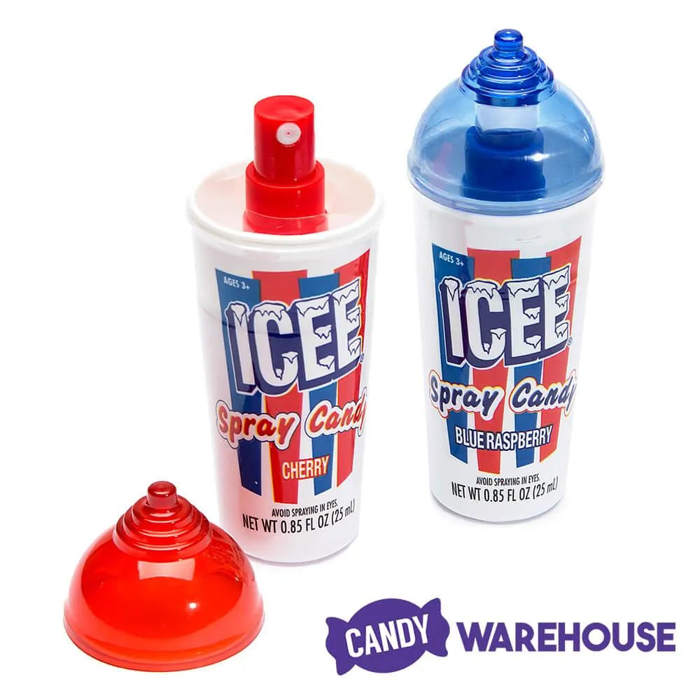 ICEE Spray Candy Dispensers: 12-Piece Display – Candy Warehouse